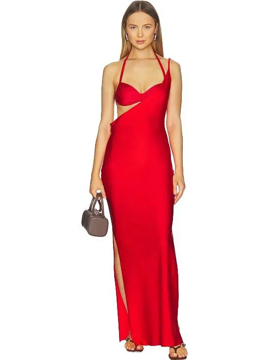 ANCORA Neroli Dress - Red
