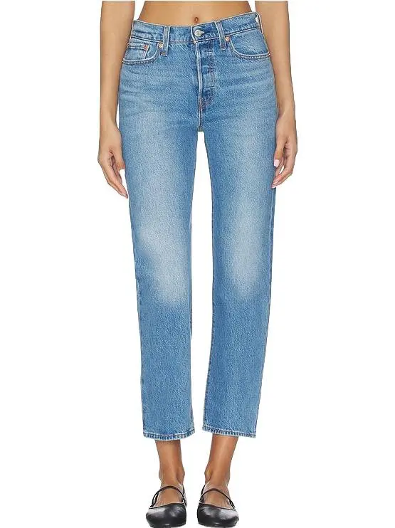 LEVI'S Wedgie Straight Jeans - Blue