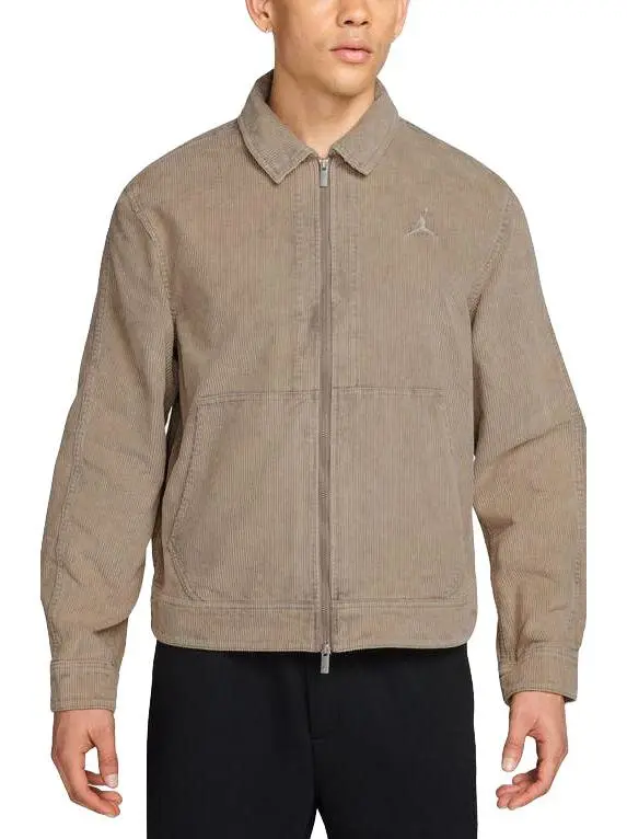JORDAN Mj Flight Club Corduroy Chore Jacket - Khaki/khaki