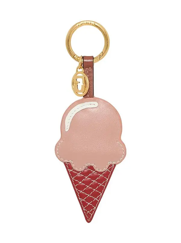 Gerard Darel Gelato Leather Bag Charm - Pink
