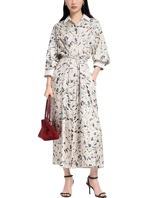 Altuzarra Floyd Dress - Ivory Animal