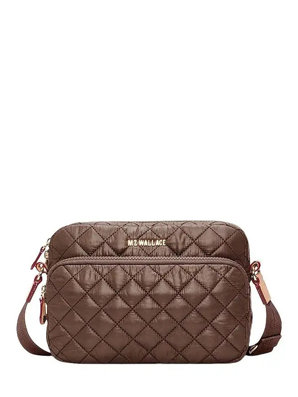 Mz Wallace Small Metro Camera Bag Ii - Walnut