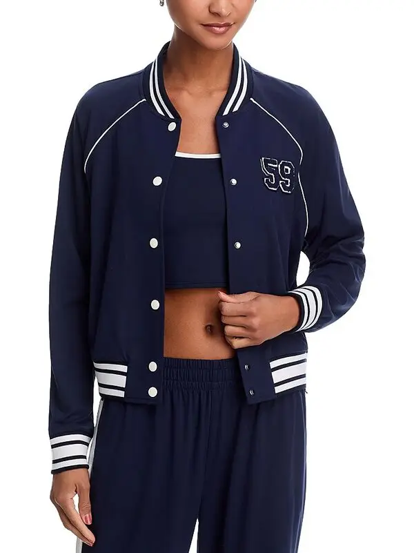 Splits59 Hayes Varsity Rigor Jacket - Indigo