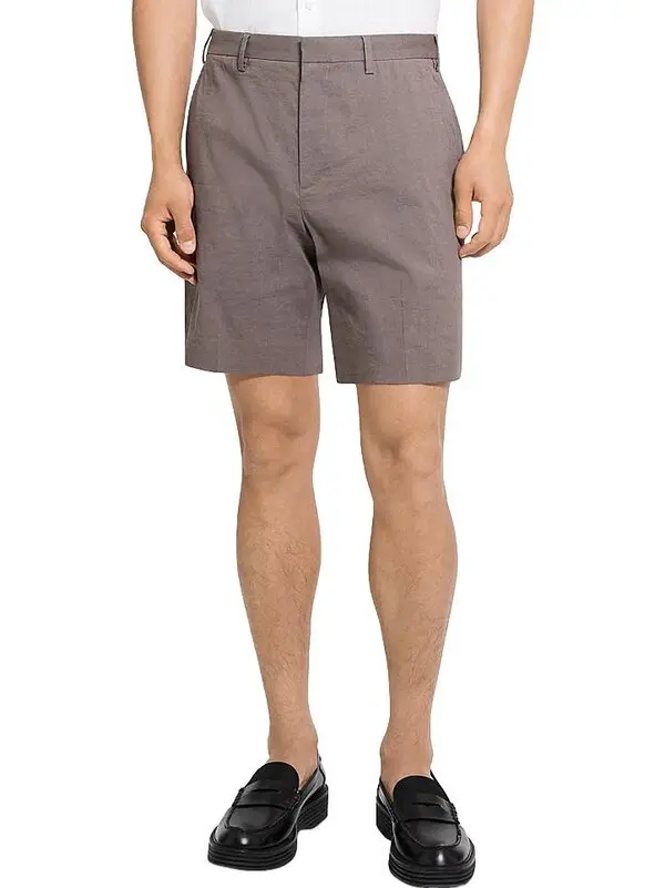Theory Standard Shorts In Good Crunch - Morel