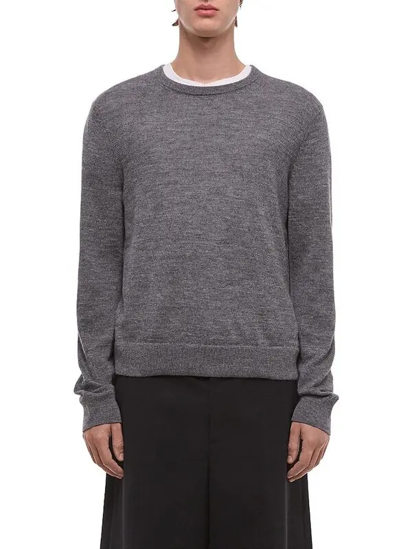 Helmut Lang Crewneck Sweater - Dark Grey