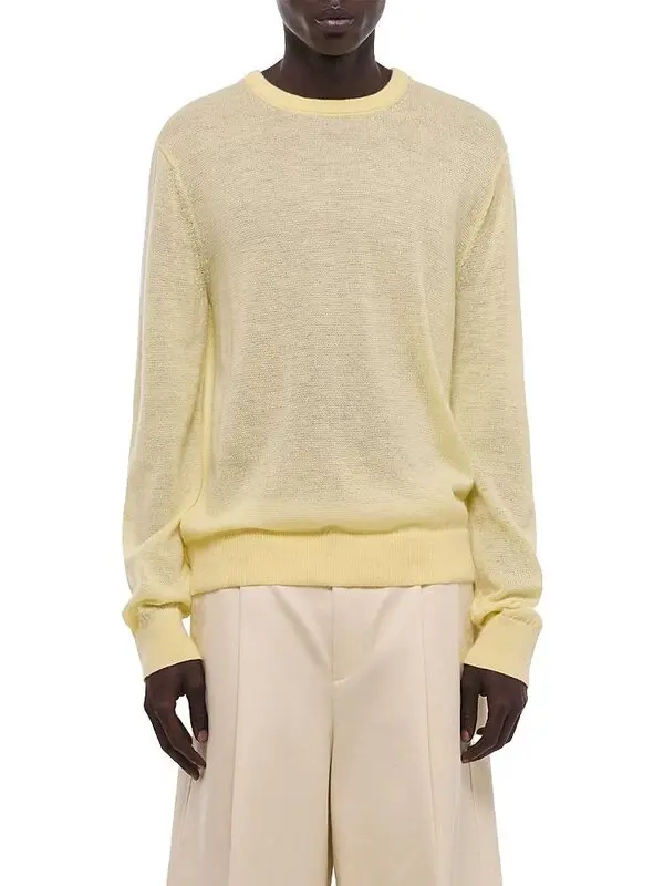Helmut Lang Crewneck Sweater - Yellow