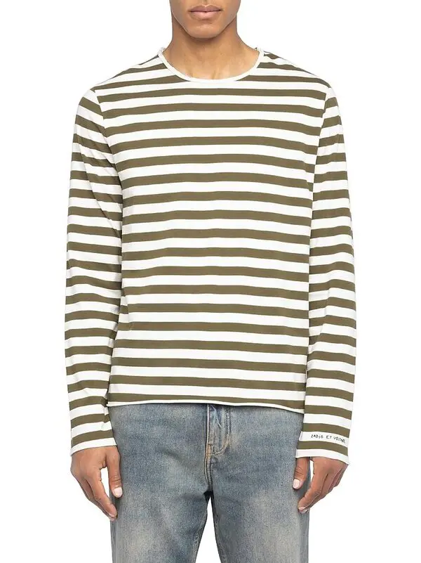 Zadig&Voltaire Timo Stripe Shirt - Tilleul