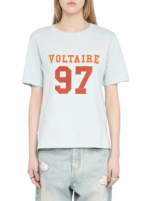 Zadig&Voltaire Boo Tee - Baby Blue