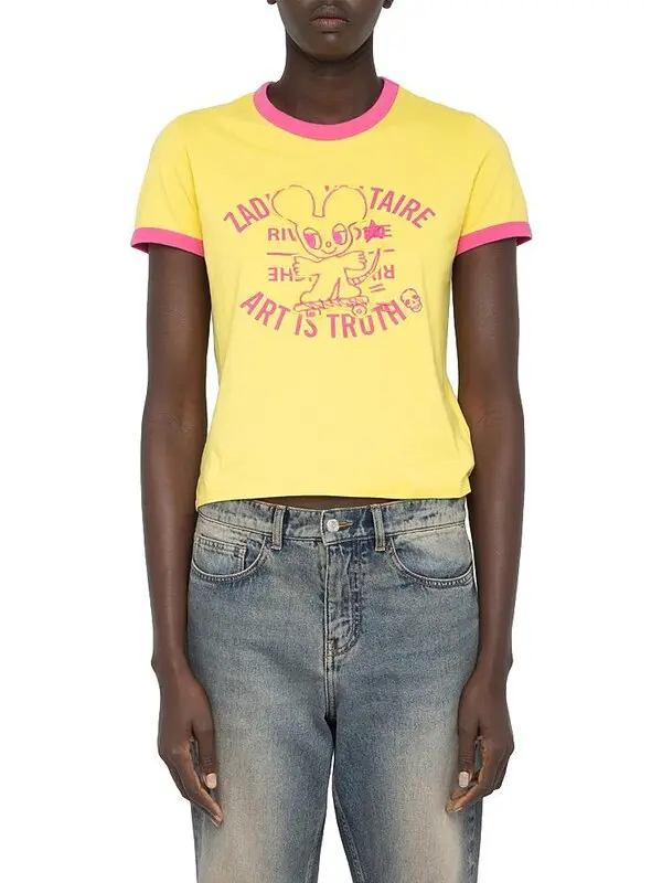 Zadig&Voltaire Woos Tee - Banana