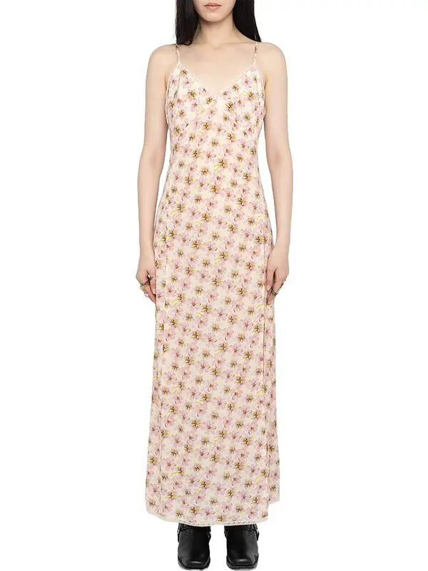 Zadig&Voltaire Ramelil Long Dress - Pear