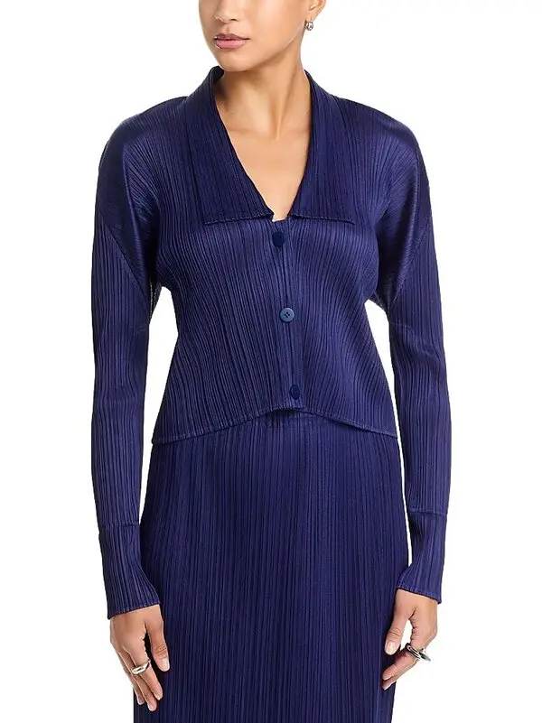Issey Miyake Monthly Colors May Cardigan - Navy