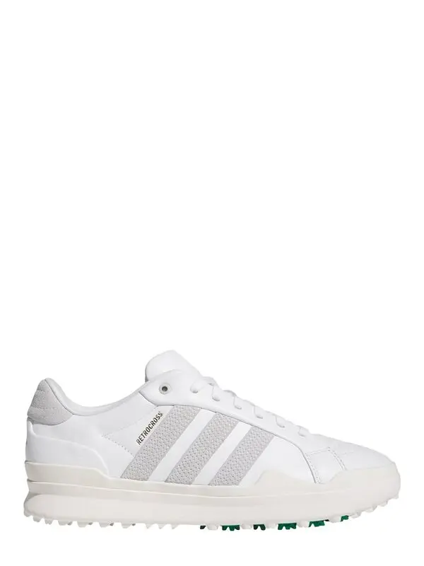 Adidas Retrocross Gripmore Spikeless Golf Sneakers - Cloud White/dash Grey/court Green