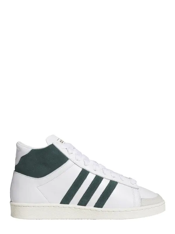 Adidas Jabbar Hi Sneakers - Cloud White/aurora Ivy/off White