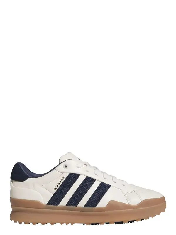 Adidas Retrocross Gripmore Spikeless Golf Sneakers - Chalk White/collegiate Navy Blue/gum