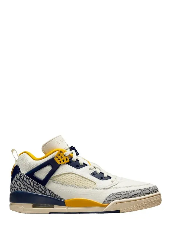 JORDAN Spizike Low Michigan Sneakers - Sail/midnight Navy Blue/coconut Milk