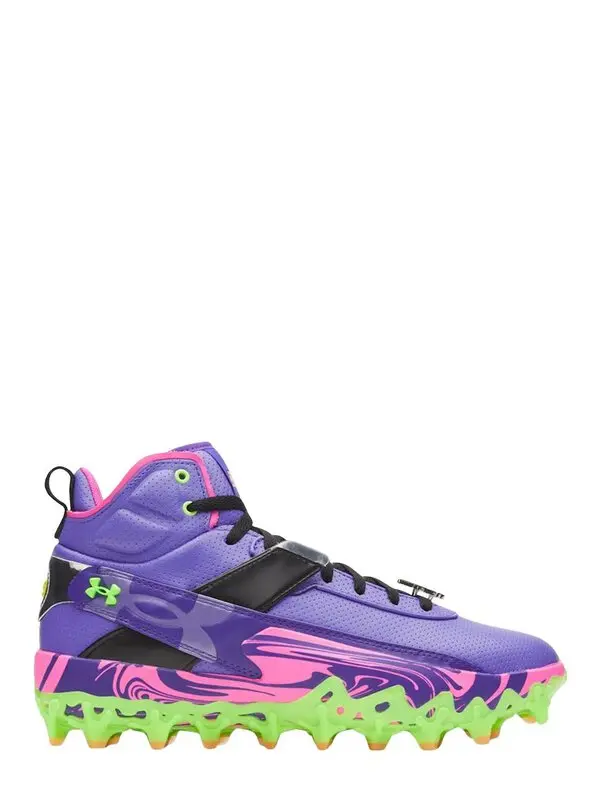 Under Armour Harper Pro Tpu Mad House Pe - Purple/electric Green/pink