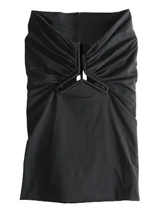 Rick Owens Alannah Prong Bustier Top - Black