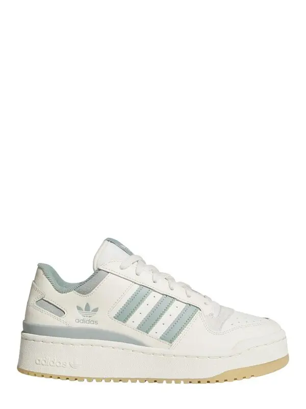 Adidas Forum Bold Stripes - Off White/wonder Sage/silver Green