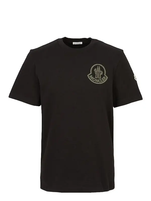 Moncler Short Sleeve T-shirt - Black