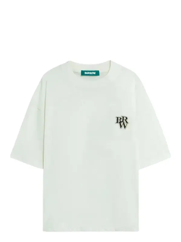 BARROW Printed T-shirt - White