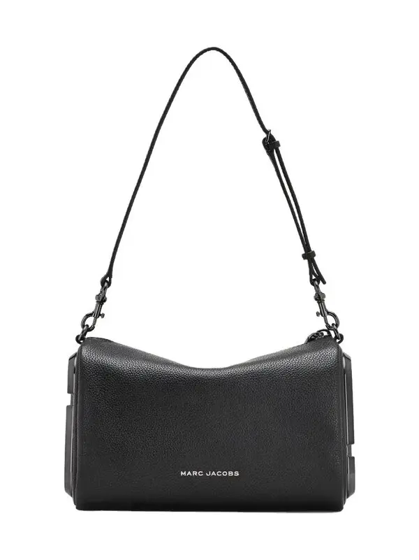 Marc Jacobs The Dtm Snapshot Leather Shoulder Bag - Black