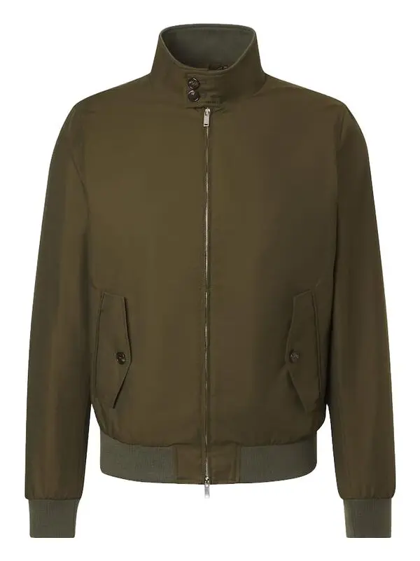 SLOWEAR Cotton-blend Bomber Jacket - Green