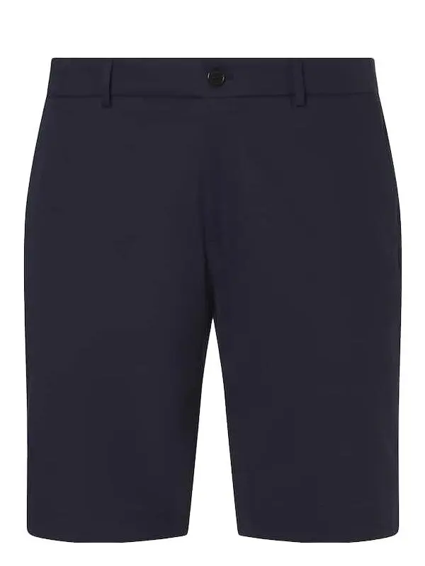SLOWEAR Cotton-blend Tailored Shorts - Blue