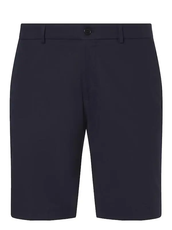 SLOWEAR Cotton-blend Tailored Shorts - Blue