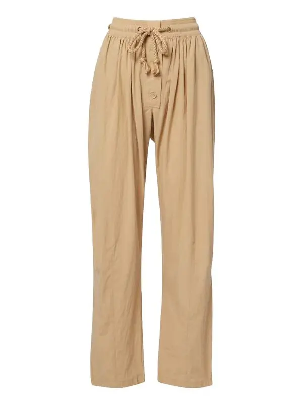 Isabel Marant Étoile Falcona Wide-leg Pants - Beige