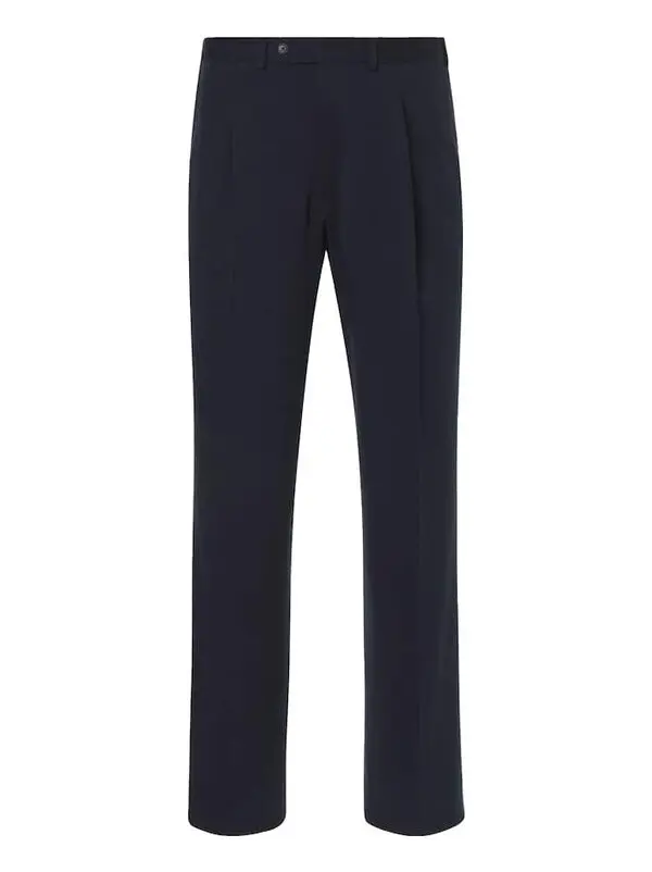 SAMAN AMEL Amo Silk Wide-leg Pants - Blue
