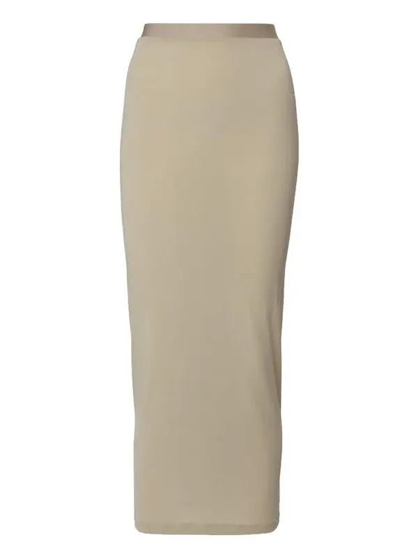 Wardrobe.NYC Sheer Pencil Skirt - Grey