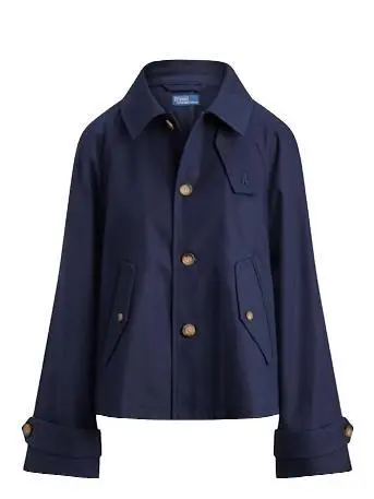 Polo Ralph Lauren Cotton Double Jacket - Navy Blue