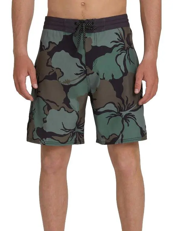 Quiksilver Coral Sea 19" Board Shorts - Camo