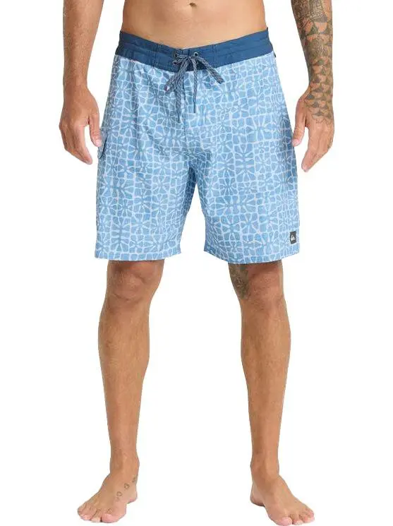 Quiksilver Coral Sea 19" Board Shorts - Riviera