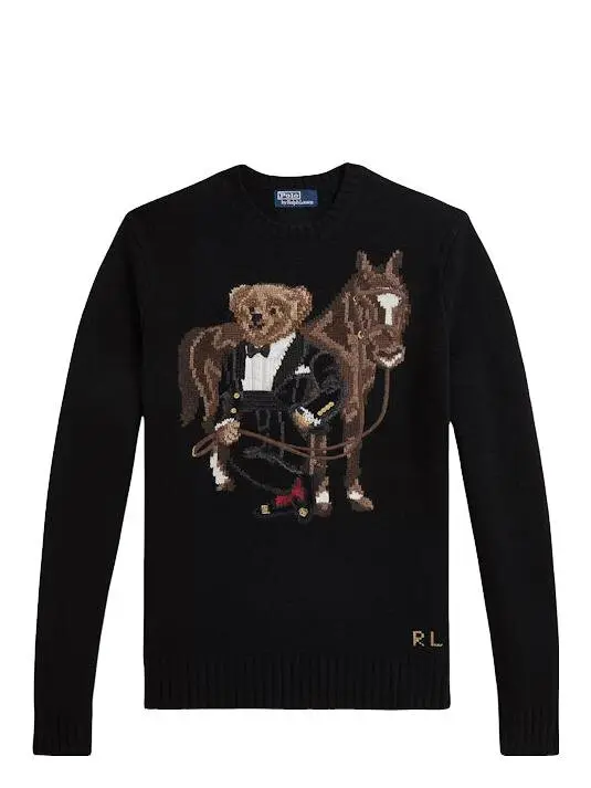 Polo Ralph Lauren Polo Bear Wool Sweater - Polo Black