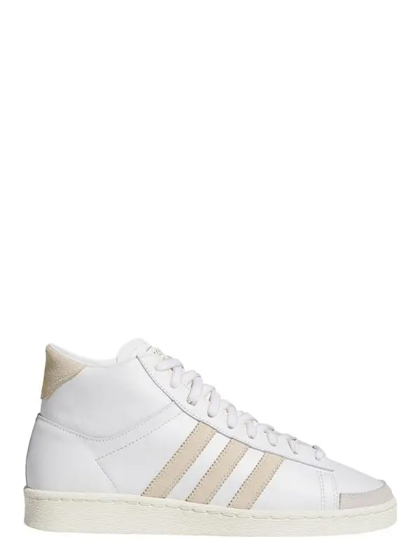 Adidas Jabbar Hi Sneakers - Cloud White/crystal Linen/off White