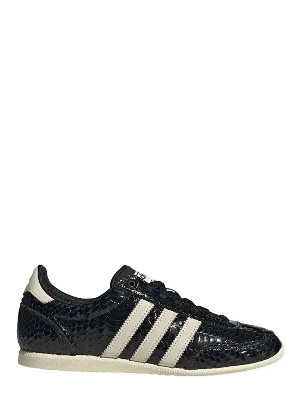 Adidas Japan Patent Snakeskin Sneakers - Core Black/off White