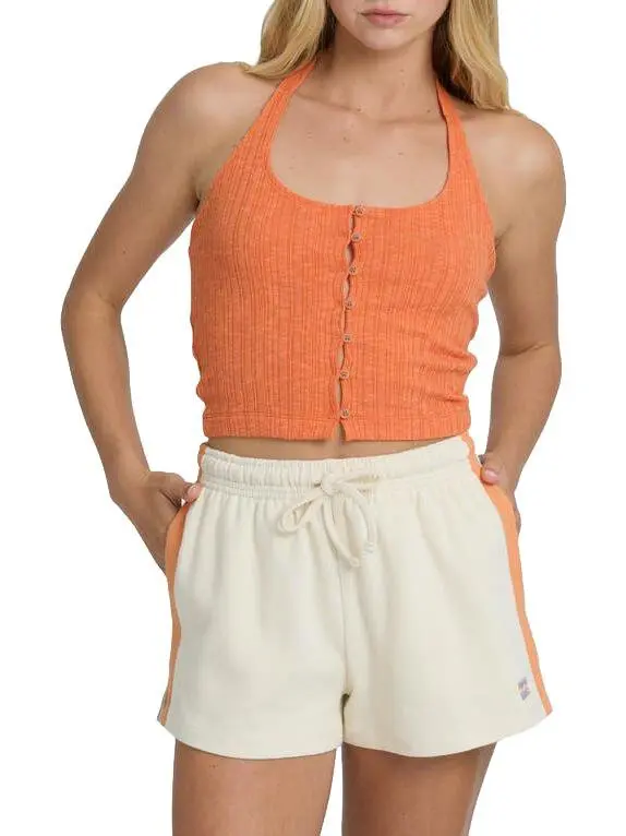 BILLABONG Friday Night Knit Halter - Saffron