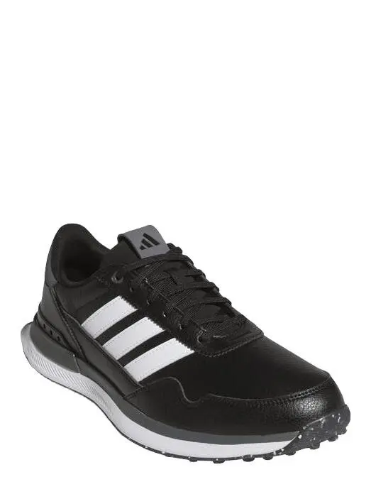 Adidas Gender Inclusive S2g 26 Leather Waterproof Spikeless Golf Shoe - Cblack/ftw