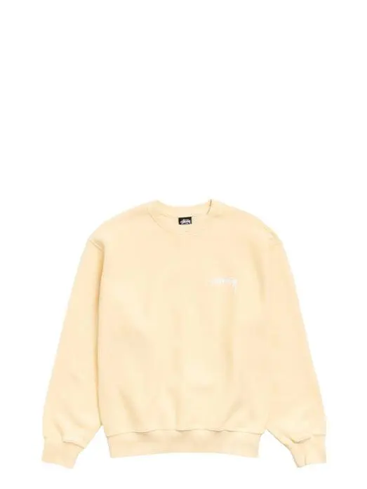 StÜssy Skate Stack Crewneck Sweatshirt - Gold