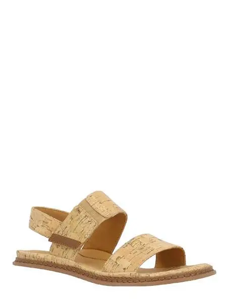 L'AMOUR DES PIEDS Delphina Sandal - Natural/gold