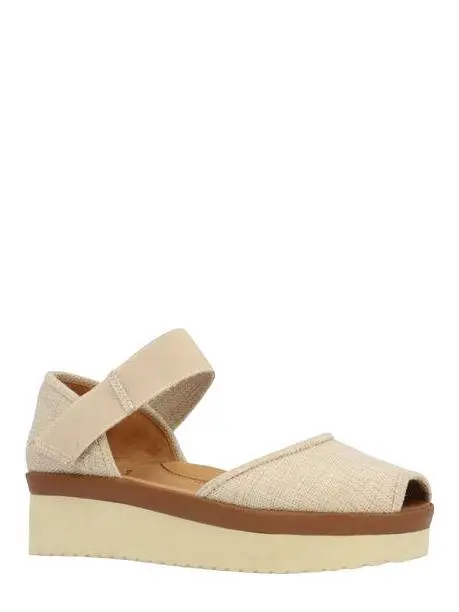L'AMOUR DES PIEDS Amadour Ankle Strap Sandal - Natural