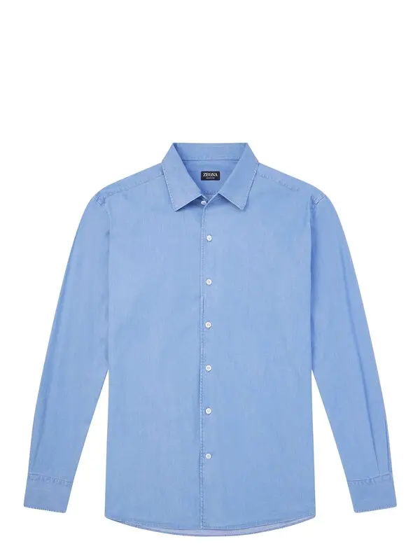 Zegna Denim Shirt - Light Blue