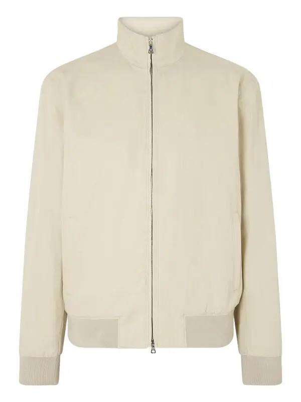 Orlebar Brown Alvaro Cotton And Linen-blend Jacket - Neutrals