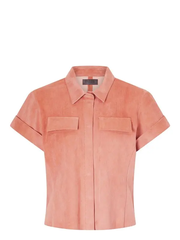 Stouls Miller Suede Shirt - Pink