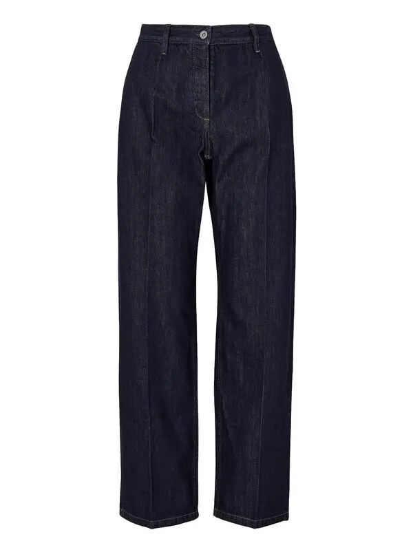 JIL SANDER Mid-rise Straight-leg Jeans - Blue