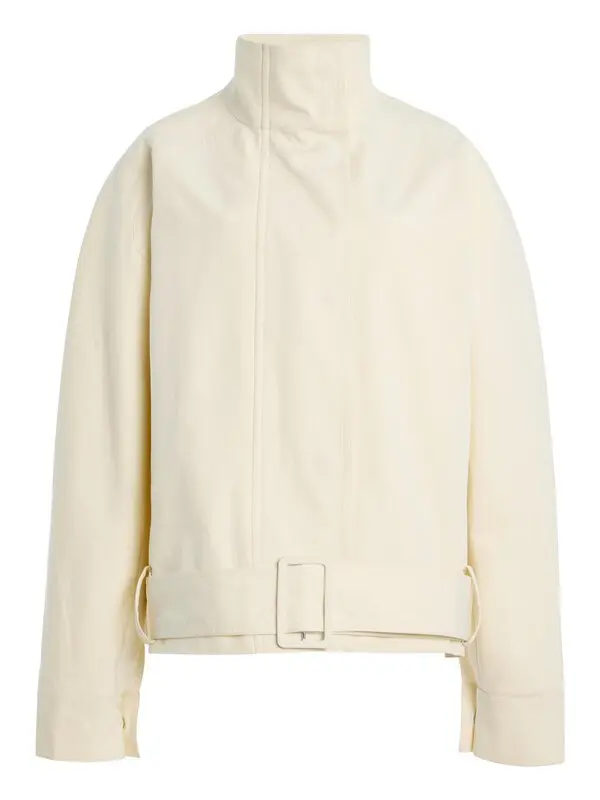 Françoise Presley Cotton Jacket - White