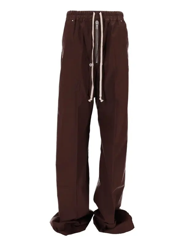 Rick Owens Wide Bela Pants - Mahogany