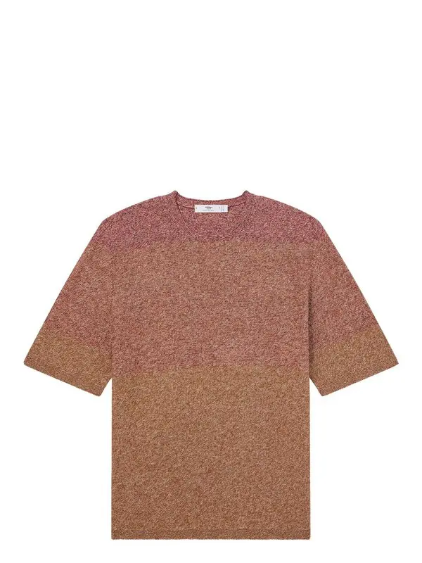 Inis Meáin Scail Linen And Cotton-blend T-shirt - Brown