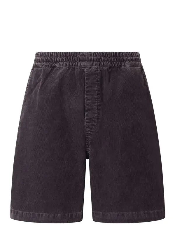 Carhartt Work In Progress Wide-leg Cotton-corduroy Shorts - Brown